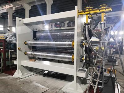 China Surgical Gowns Calender Machine φ480-850mm Roller 1600-6000mm Width 150-600m/min Speed for sale