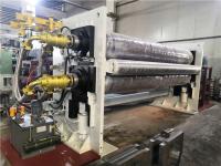 China ISO9001 Certified Calender Roller Machine φ480-850mm Roller 1600-6000mm Width 150-600m/min Speed for sale