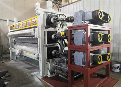 China Three Roll Protective Clothing Fabric Calender Machine with 650 m/min Speed and 4500 mm Width Options for sale