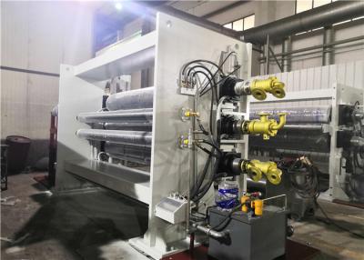 China 650m/min Three Roll Calender Machine with CE Certification for Non-Woven Fabric Processing up to 4500mm Width for sale