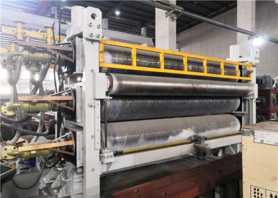 China CE Certified 650m/min Three Roll Calender Machine with φ500-600mm Roll Diameter and 2200-4500mm Width for sale