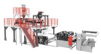 China 3200mm PP Meltblown Production Line with 4000kg Capacity and ISO9001/CE Certification for sale