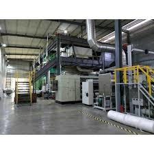 China 3200mm Automatic Non-Woven Fabric Production Line with 3000T Annual Output and 9-200 g/m² Range for sale