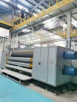 China Alloy Steel Nonwoven Fabric Embossing Calendering Machine 2920mm Width with 650m/min Speed and 150kg/cm² Pressure for sale