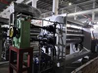 China Peripheral Holes Embossing Calender Machine 420×2220mm with 150-600m/min Speed & 150kg/cm² Pressure for sale