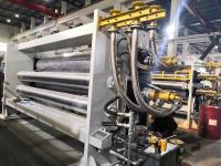 China 500×2920 Two Roll Calender Machine with 650m/min Speed and 6000mm Width for Nonwoven Fabric Processing for sale