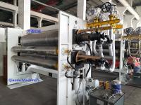 China Industrial Nonwoven Fabric Embossing Machine φ420×2020mm with 150m/min Speed and CE/ISO9001 Certification for sale
