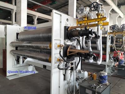 China Industrial Nonwoven Fabric Embossing Machine φ420×2020mm with 150m/min Speed and CE/ISO9001 Certification for sale