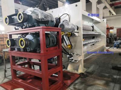 China Medical Nonwoven Fabric 2 Roll Calender Machine 450×2920mm with 350m/min Speed and 150kg/cm² Pressure for sale
