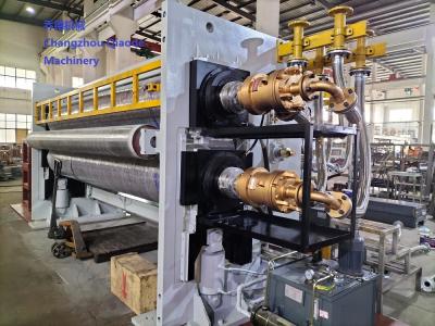 China High Speed Fabric Embossing Machine 2920mm Width with 500mm Roller Diameter and 350m/min Speed for sale