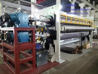 China High Speed Fabric Embossing Machine 2920mm Width with 500mm Roller Diameter and 350m/min Speed for sale