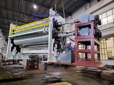China ISO9001 Automatic Textile Calender Machine 520mm Roller × 2920mm Width with 350m/min Speed for sale