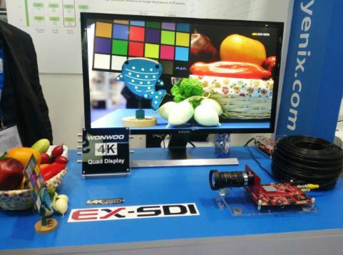 EX-SDI camera product display