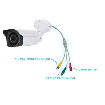 China Lntech LN-801 IMX307 2MP Outdoor Bullet Camera with 60m IR, 120dB WDR, and 6-in-1 Output for sale