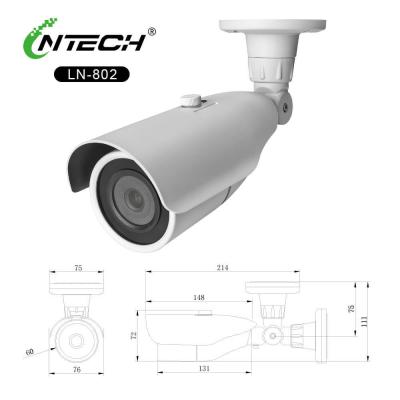 China LN-802ST 2MP Starlight CCTV Camera with Sony IMX385 Sensor 150dB WDR and IP67 Metal Housing for sale