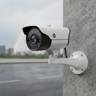 China IP66 Weatherproof Outdoor Security Camera True WDR 120dB 3 Axis Mount 50m IR for sale