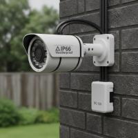 China DC 12V Battery Powered Outdoor Security Camera IP66 Weatherproof 3 Axis Mount Night Vision 30m for sale
