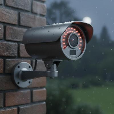 China Metal Housing IP67 Waterproof Security Camera 2.4GHz Wi-Fi 120dB WDR Night Vision 30m for sale