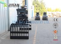 China Metal Scrap Sorting Grab , Hydraulic Stone Square Rotating Demolition Grapple for sale
