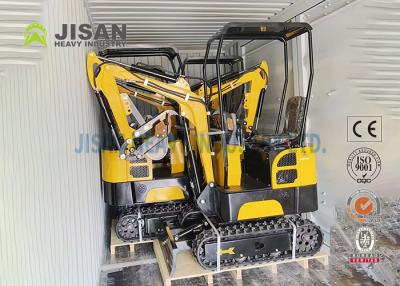 China 1t Small Garden Digging Machine Full Hydraulic Mini Crawler Excavator Track Rollers for sale