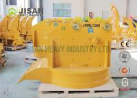 China Crane / Forklift Excavator Attachment , Round Scrap Lifting Magnet Ripper for sale