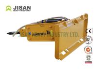 China Bobcat Small Compact Skid Steer Loader Breaker Backhoe Wheel Attachments for sale