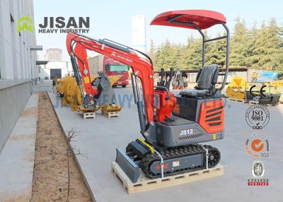 China Mini Shovel Bucket Hydraulic Parts Mini Rotary Thumb 1 Ton Excavator Tracked for sale