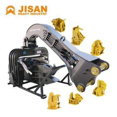 China Hydraulic Excavator Mounted Pile Hammer Oem Odm Service Available for sale