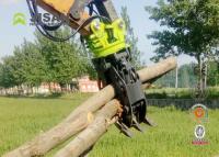 China 10-69 Ton Excavator Log Grapple 2mpa Operating Pressure Robust High Efficiency for sale