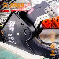 China 70ton Excavator Scrap Cutting Hydraulic Shears For Steel Structure Demolition Single Cylinder for sale