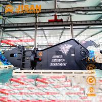 China 70ton Excavator Scrap Cutting Hydraulic Shears For Steel Structure Demolition Single Cylinder for sale