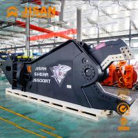 China Hydraulic Scrap Shear For Dismantling 55 Ton Excavator Cutting Tool Kit for sale