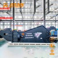 China Tool Kit 55 Ton Excavator Attachment Demolition Shear For Construction Mobile Scrap Metal for sale
