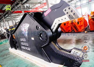 China 80t 90t 100t Hydraulic Concrete Shear For Dismantling Cars Excavator Fortress Scissors for sale