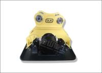 China Anti Abrasion Backhoe Plate Compactor Hydraulic Vibro Plate Fit Excavator Doosan DX55 DX60 for sale