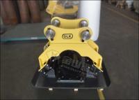 China Kubota Hydraulic Plate Compactor Four Dampers Concrete Pavement Fit 4-9Ton Excavator for sale
