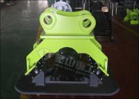 China Excavator Hydraulic Vibrating Plate Compactor Machine ISO9001 CE for sale