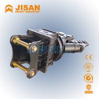 China Blue Excavator Hydraulic Alligator Scrap Metal Shears Hydraulic Rotary Drum Cutter For Sale for sale
