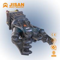 China Blue Excavator Hydraulic Alligator Scrap Metal Shears Hydraulic Rotary Drum Cutter For Sale for sale