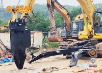 China Jisan  Excavator Demolition Shears Excavator Shear Fortress Scrap Shears For Sale Cars Dismantling Machine for sale