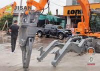 China Jisan  Hydraulic Demolition Shear For Metal Excavator Hydraulic Scrap Shears Cars Dismantling Machine Top Sales for sale