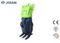 China Wear Resistant Excavator Rock Grab , Heavy Duty Hydraulic Grab For Excavator  PC60 for sale
