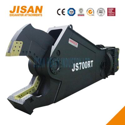 China 360 Degree Rotation Hydraulic Excavator Metal Shears For Scrap Material Recovery In Industrial Demolition Sites for sale