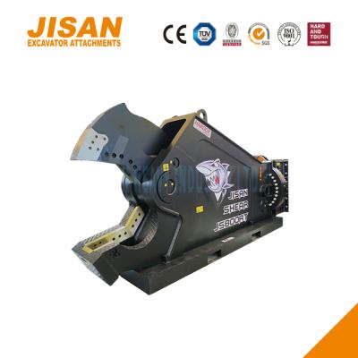 China JS800RT Excavator Metal Shears With 360 Degree Rotation And High Strength Knife Holder For Industrial Demolition Sites for sale