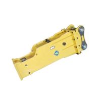 China JISAN Hydraulic Rock Breaker Hammer with 19-26 ton Suitable Excavator Hydraulic-gas System and High Energy Impact Frequency for sale