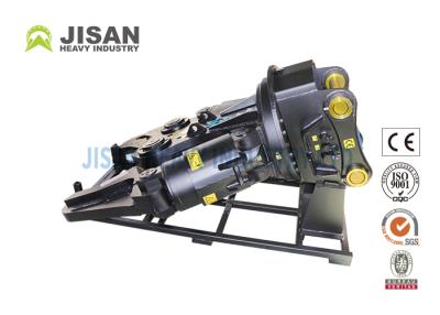 China Excavator Metal Shears With 360 Degree Hydraulic Rotation And Replaceable Blade For Demolition And Recycling Operations for sale
