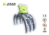 China Double Linkage Hydraulic Log Grapple 1500mm Jaw Opening For 20 Ton 320 Excavator for sale