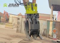 China Double Linkage Rotating Hydraulic Log Grapple 1800mm Jaw Opening For CAT 336 Excavator for sale