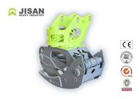 China 360 Degree Rotating Hydraulic Log Grapple 45 Ton Compacting Force For 20-30 Ton Excavator for sale
