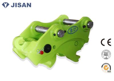 China Push Type Excavator Quick Coupler 380-420mm Pin Distance For  PC120 for sale